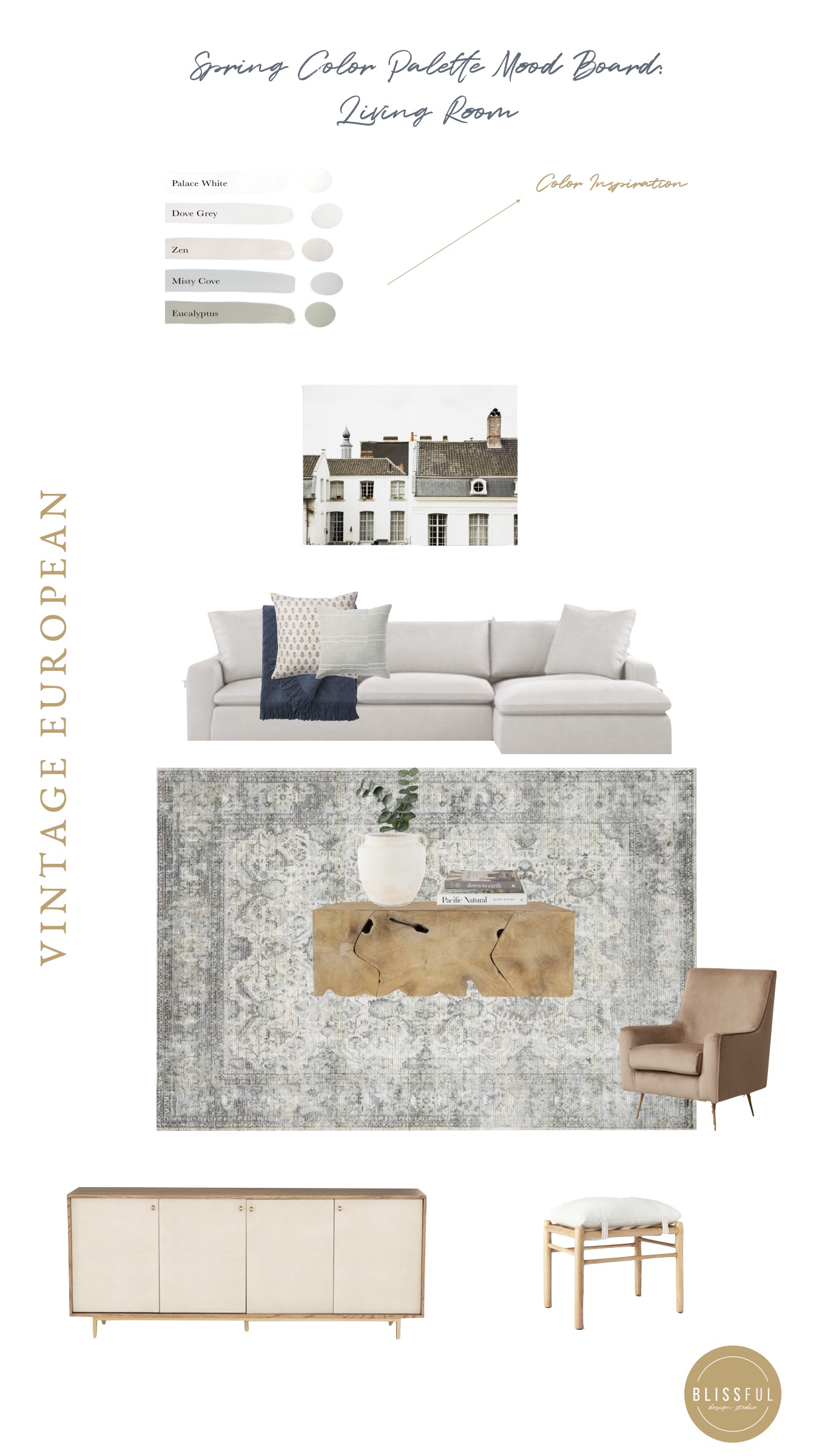 Interior Inspiration: Spring Color Palettes - Blissful Design Studio ...