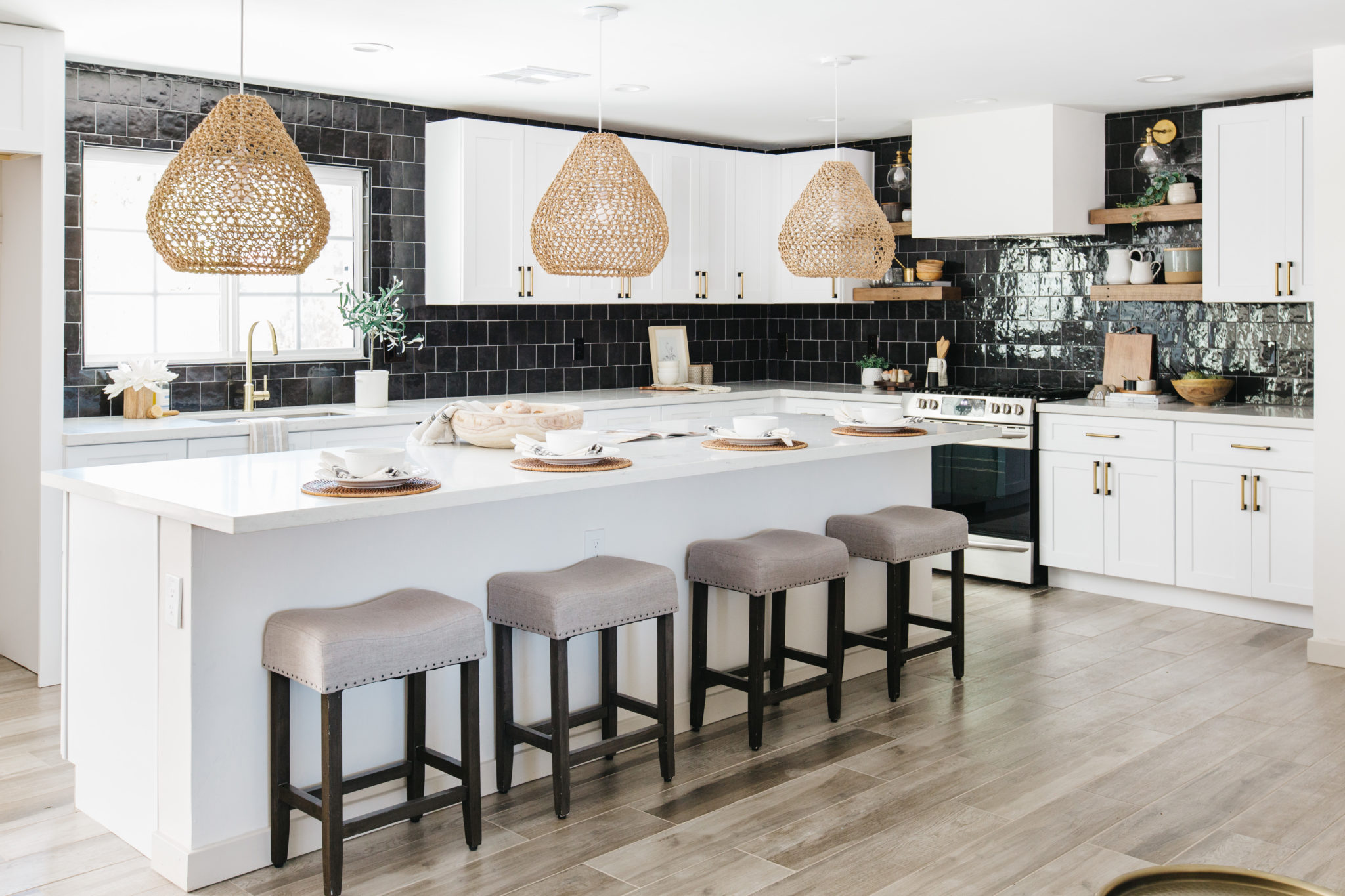 Project Reveal: 20th Ave Kitchen, Living & Dining - Blissful Design ...