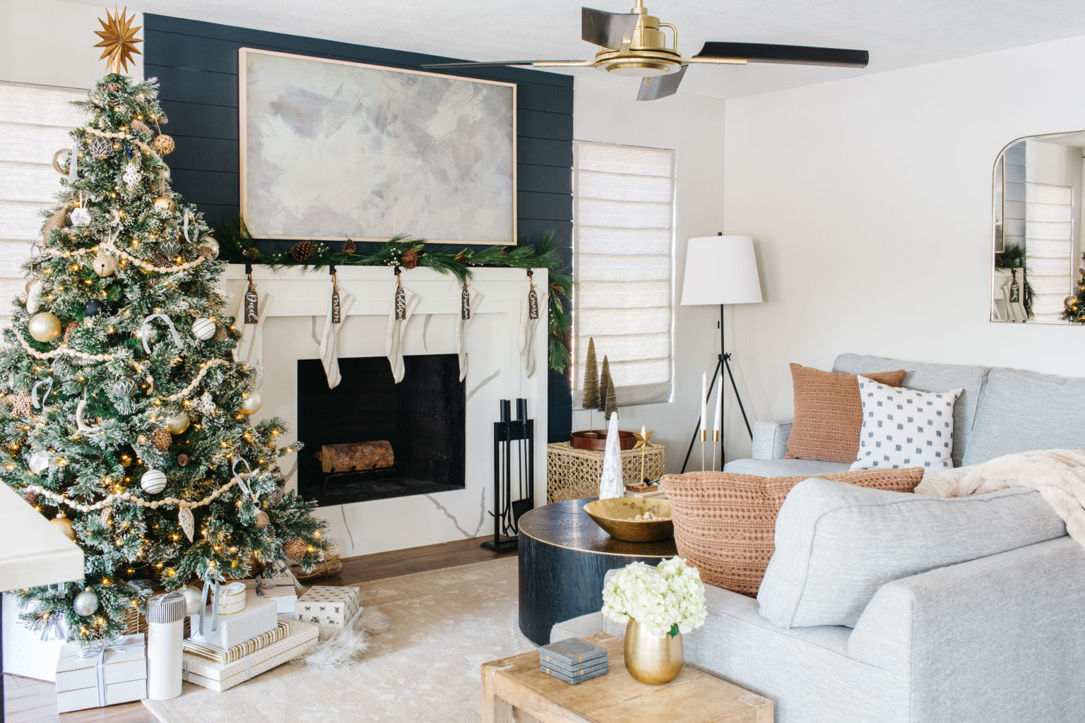 Holiday Home Tour 2020 - Blissful Design Studio | Home Staging & Design